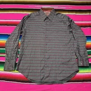 Robert Graham | Shirts | Robert Graham Dress Shirt Men L Purple Green ...